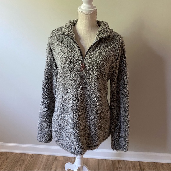Weatherproof | Jackets & Coats | Fuzzy Quarter Zip Sweater | Poshmark